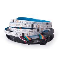 China High Bright DC24V Addressable LED DMX Lighting 512 12v Addressable Rgb Led Strip For Bars KTV ETC for sale