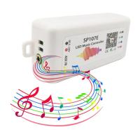 China APP Bluetooth Rgb Led Music Controller For Pixel Light Strip WS2812B WS2811 SP107E for sale