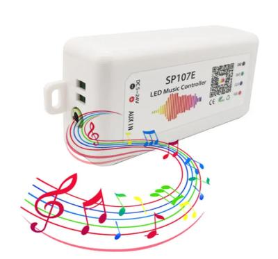 China APP Bluetooth Rgb Led Music Controller For Pixel Light Strip WS2812B WS2811 SP107E for sale