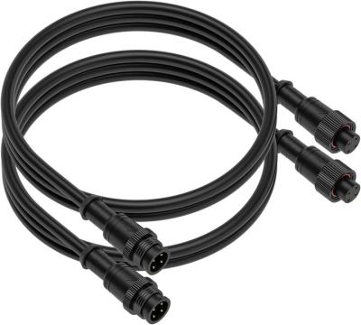 China Waterproof Wire Extension Cord LED Accessory M12 A Coded Electrical Cirlular 3 4 Pin for sale