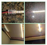 China 4pin 3pin 2 Pin Led Light Connector LED Accessory Terminal Wire Female Male 8mm 10mm for sale