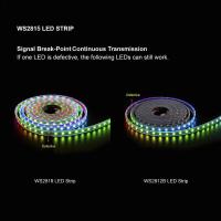 China Ws2815 Digital Rgb Led Strip Individual Addressable Daul Data Signals 60 LEDs 144 Pixels for sale
