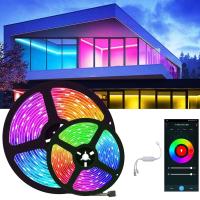 China 5M 5050 Wifi App Flexible Smart LED Mood Light Kit Dream Color Change For Decoration for sale