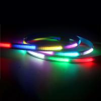 China RGB Cob Smart LED Mood Light Strip No Dots Full Color Light Strip 630LEDs/M for sale
