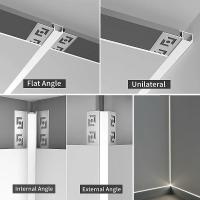 China Embedded 24VCeiling Edge Lighting SMD White Led Aluminium Profile For Foyer Kitchen for sale