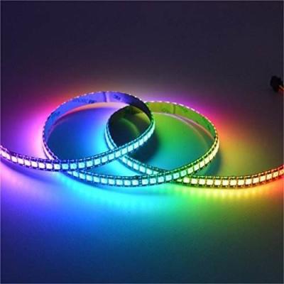 China 60 144Leds/M Magic 5V 12V Pixel Addressable Rgb Led Strip 5m 10m Smart Wi Fi Led Strip Light for sale