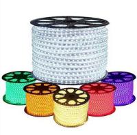 China 50M 100m/Roll Ip65 Waterproof Rgbw Cob Led Strip Outdoor 110v 220v  SMD2835 5050 for sale