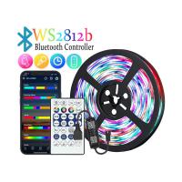China APP Wifi 5V Smart LED Strip Lights 5050 SMD RGB For Holiday Party Remote Controlled for sale
