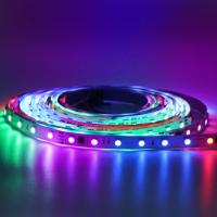 China Addressable RGBIC 5050 SMD Digital Led Light Strip 60leds/M 24v Addressable Led Strip for sale