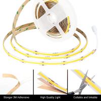 China 2023 COB LED Strip 480leds 2700K 3000K 4000K 6000K Dotless Flexible Tape Light for sale