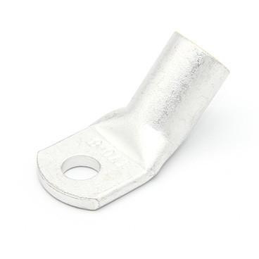 China Silver 45 Degree Cable Lug B2B Cable Connectors For Electrical Wiring 70-185mm2 for sale