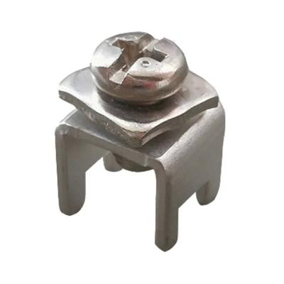 China Silver Copper Alloy PCB Terminals Circuit Board Screw Terminal for sale