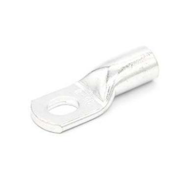 China 35-240mm2 Copper Tube Cable Lugs For Silver Connectors Non Insulated Copper Lug for sale