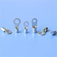 China 2.5-6.0mm2 Non Insulated With Brazed Seam Ring Terminals OT Roung Cable Terminals for sale