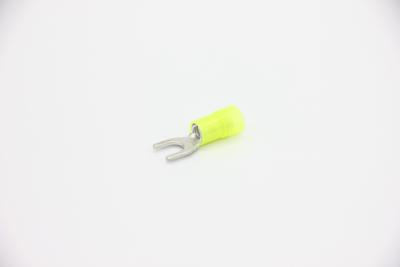 China Nylon Insulated-Double Crimp Spade Terminals Insulated Copper Lugs Copper Terminal Lugs Energy Storage Terminals for sale