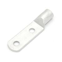 China Copper Tubular Lugs Two-holes Energy Storage Terminals Customized Non Insulated Copper Tube Terminals for sale