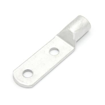 China Copper Tubular Lugs Two-holes Energy Storage Terminals Customized Non Insulated Copper Tube Terminals for sale
