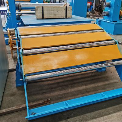 China 0.2-2mm Coil Thickness Steel Coil Slitter With 15Blades And 380V / 50Hz / 3Ph Power Supply for sale