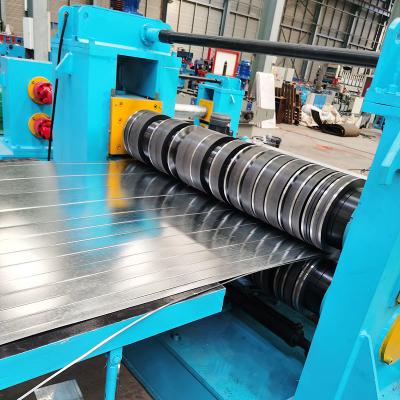 China Precision Steel Aluminium Coil Slitting Machine 1000mm 50m/Min And A 50Hz Frequency for sale