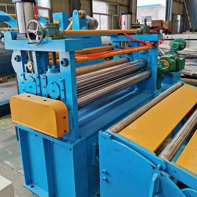 China 0-100m/Min Coil Slitting Line Machine For Cutting Large Metal Coils Into Narrower Strips for sale