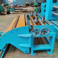 China 50Hz Frequency Steel Coil Slitting Line PLC 1600mm Coil Cut To Length Machine for sale