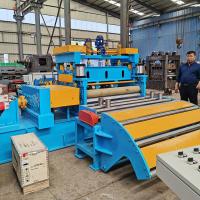 China Modern 10T Sheet Metal Decoiler Safety Electric Hydraulic Uncoiler 10,000 Kg for sale