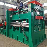 China Automatic Operating Sheet Metal Flattening Machine Efficiently 2000kg  10m/Min for sale