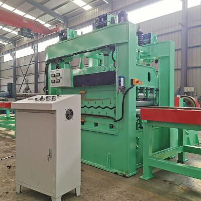 China Construction Industry Steel Plate Flattening Machine For Roofing And Exterior Wall Cladding for sale