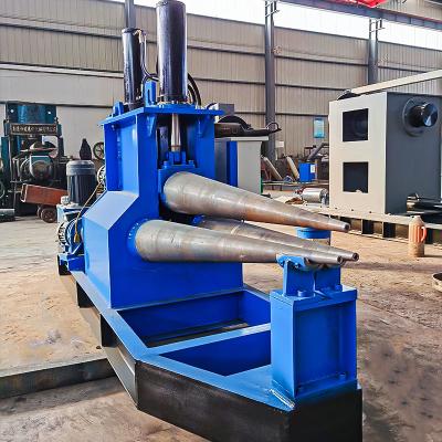 China Sturdy And Durable Sheet Metal Cone Rolling Machine For Bending Diameter 63-105mm for sale