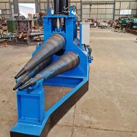 China Adjustable Rollers Sheet Metal Cone Rolling Machine 18 Inches Handle Length For Perfect And Customized Cones for sale