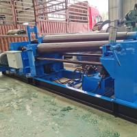 China 1050 Mm Bending Length Sheet Metal Cone Roller With 40 Mm Side Rolls Diameter 4m/Min for sale