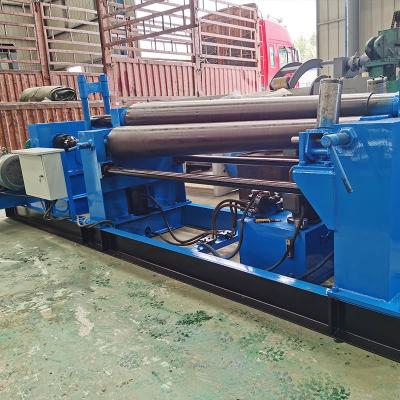 China 1050 Mm Bending Length Sheet Metal Cone Roller With 40 Mm Side Rolls Diameter 4m/Min for sale