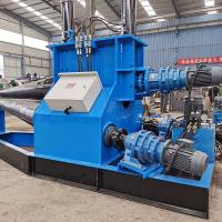 China Fully Automatic Sheet Metal Cone Rolling Machine 4m/Min Adjustable Rollers for sale