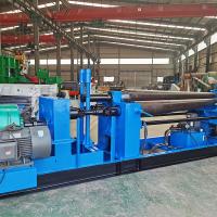 China Fully Automated Metal Cone Rolling Machine Adjustable Speed Sheet Metal Cone Roller for sale