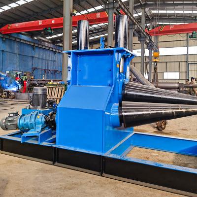 China Fully Automated Sheet Metal Cone Roller Equipment 4m/min  Multiple Safety With Adjustable Speed for sale