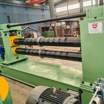 China Automatic Coil Slitting Machine with 1500mm Maximum Coil Width and 0-120m/min Cutting Speed for High Precision Metal Coil Slitting for sale