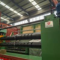 China Coil Slitting Machine with 0.15-25mm Thickness Range 508mm Coil Inner Diameter and Tungsten Carbide Blades for sale