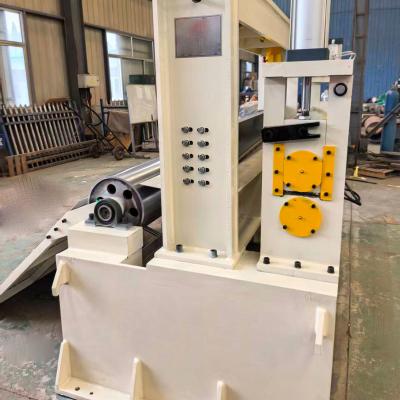 China 1000-1500mm Width Hydraulic Expansion Steel Coil Slitter With 50mm Min Slitting Width and 100m/min Speed for sale