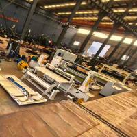 China 4000x1500x1800 Mm Steel Coil Slitter Machine with Automatic Hydraulic Feeding for 15-25 Tons Coil Weight Range for sale
