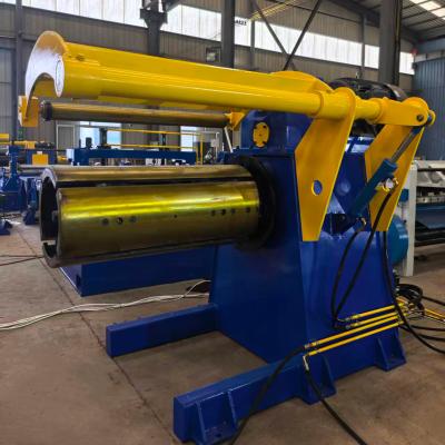 China 600mm Recoiling Diameter Coil Slitting Machine with Hydraulic Expansion Uncoiling for Up To 2000mm Coil Outer Diameter for sale