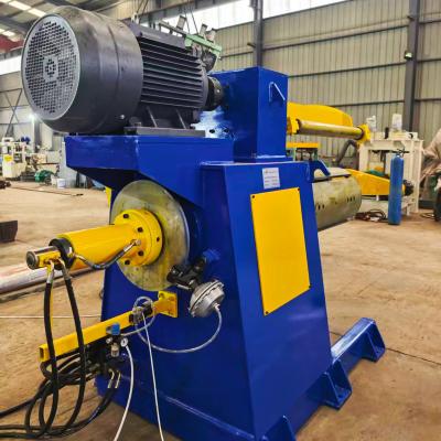 China Coil Slitting Machine with Carbide Blade Material, 10 Tons Capacity, and Hydraulic Recoiler for Precision Metal Coil Dividing for sale