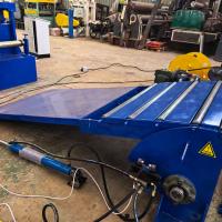 China Hydraulic Expansion Steel Coil Slitter with 80-1800mm Plate Width Range and 15 Tons Max Coil Weight for sale