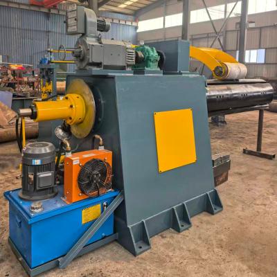 China Hydraulic/Electric Sheet Metal Straightener with Adjustable Roller Gap for Up To 10mm Thickness for sale