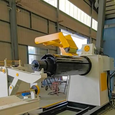 China Hydraulic/Electric Sheet Metal Straightener with 10m/min Speed and Up To 1500mm Width for Efficient Coil Leveling for sale
