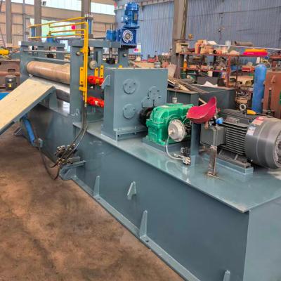 China 30 T Coil Weight Hydraulic Electric Sheet Metal Straightener for 0.15~1.5 cm Plate Thickness for sale