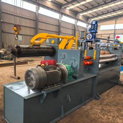 China Compact Coil Slitting Machine with 100m/min Slitting Speed, Adjustable Up To 20 Knives, and PLC Touch Screen Control for sale