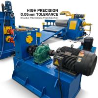 China PLC Control System Steel Coil Slitter with 6000mm X 2000mm X 1800mm Dimensions and 15 Tons Max Coil Weight for sale