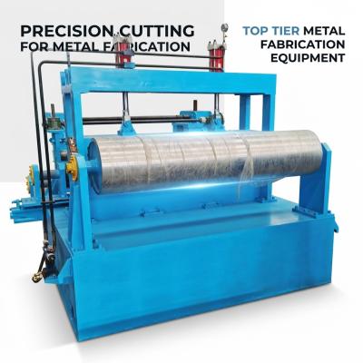 China PLC Control Steel Coil Slitter Machine with 400-2000mm Plate Width Range and 50-200m/min Slitting Speed for sale