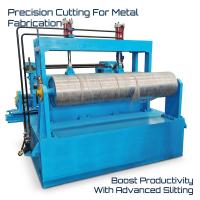 China Steel Coil Slitter Machine with 400-2000mm Plate Width Range and 50-200m/min Slitting Speed Range for Precise Metal Coil Slitting for sale