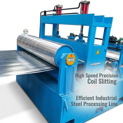 China Steel Coil Slitter Machine with Slitting Speed Range 50-200m/min, Plate Width Range 400-2000mm, and Slitting Number Range 8-30 for sale